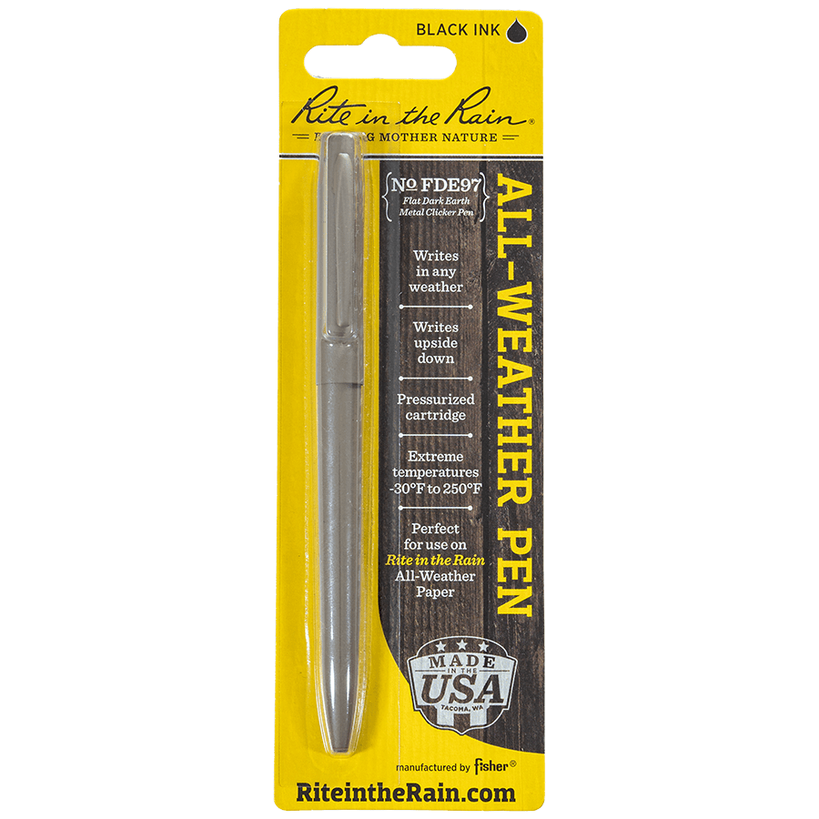All-Weather Metal Pen, Black Ink — CTOMS