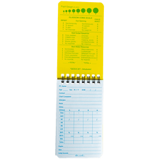 EMS Vital Stats Notebook, 3"x5", (50 Sheets) — CTOMS