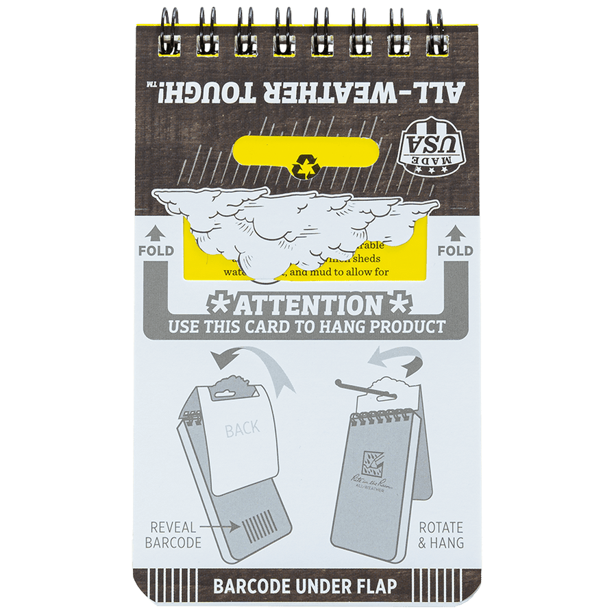 EMS Vital Stats Notebook, 3"x5", (50 Sheets) — CTOMS