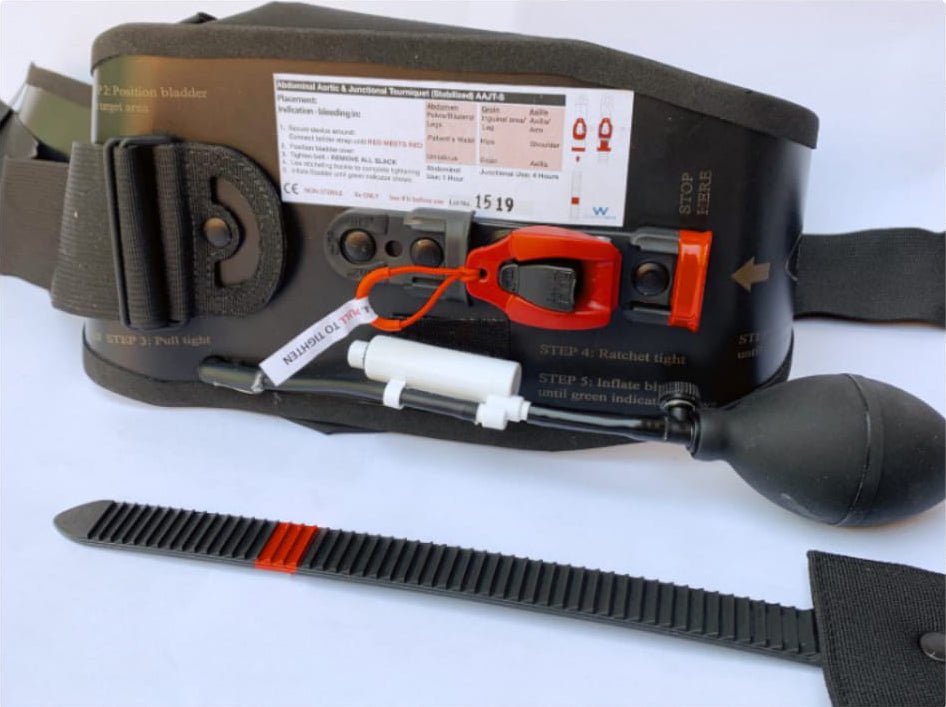 Abdominal Aortic & Junctional Tourniquet-Stabilized (AAJT-S™) — CTOMS