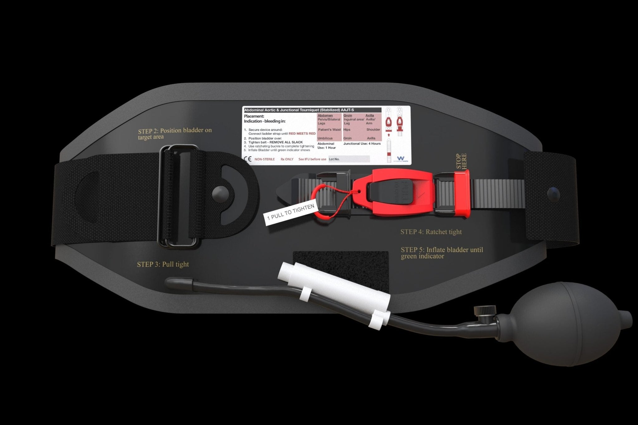 Abdominal Aortic & Junctional Tourniquet-Stabilized (AAJT-S™) — CTOMS