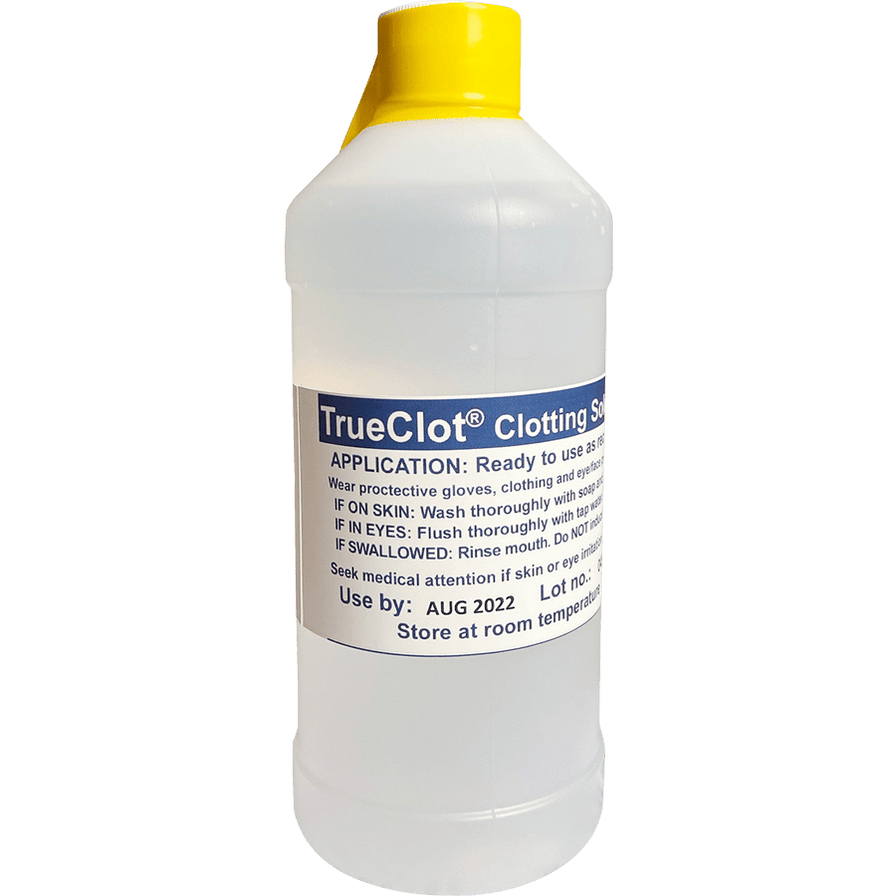 Blood, Training, TrueClot®Clotting Solution, 500ml — CTOMS