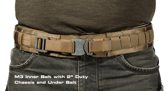 M3/G3 2" Duty Belt Chassis — CTOMS